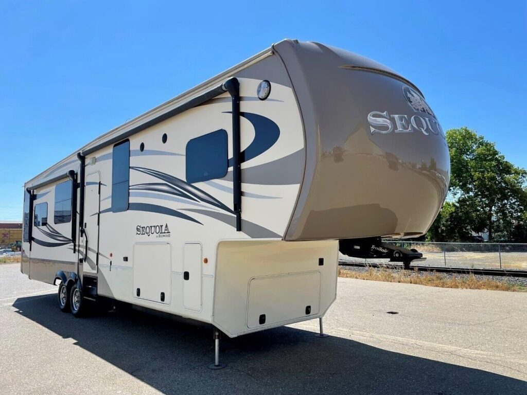 2015 REDWOOD SEQUOIA SQ38HRL 5th Wheel Travel Trailer Camper - True RV ...