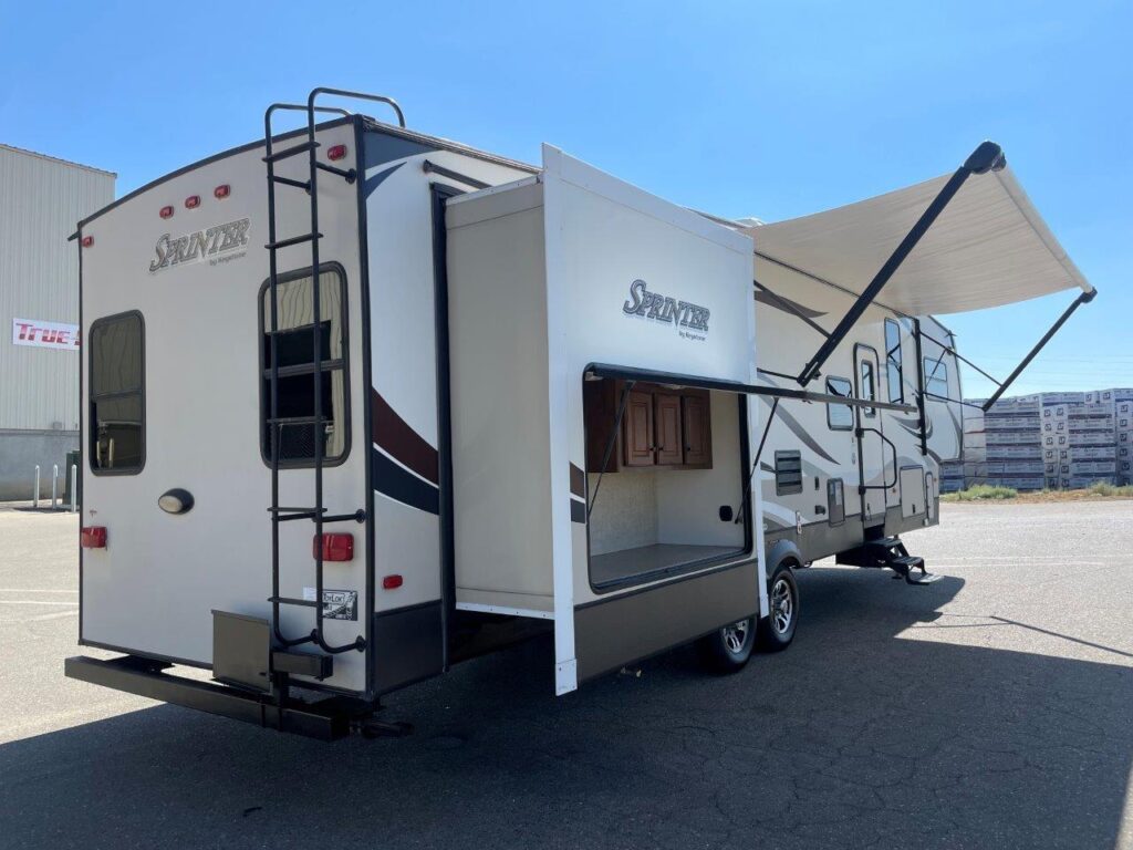 2014 KEYSTONE SPRINTER 343FWBHS FIFTH WHEEL TRAVEL TRAILER "2 FULL ...